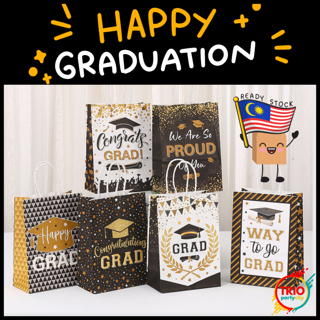 Paper Bag Congrats Graduation – myballoonshop